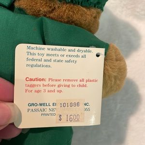 GRO-WELL ENT. INC. | Toys | Vintage Frenz Collectible Doctor Bear Plush ...